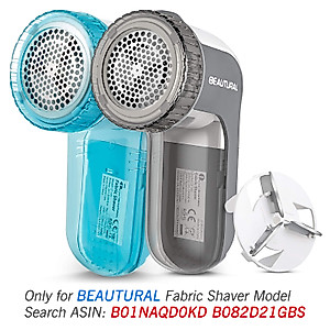 BEAUTURAL Fabric Shaver Replacement Blades, 4 Pieces