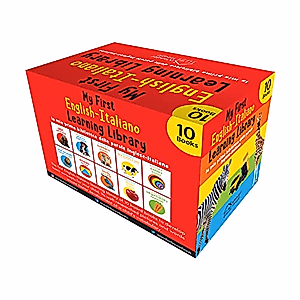 My First English-Italiano Learning Library (la mia prima biblioteca delle parole Inglese-Italiano): Boxset of 10 English - Italian Board Books (English and Italian Edition)