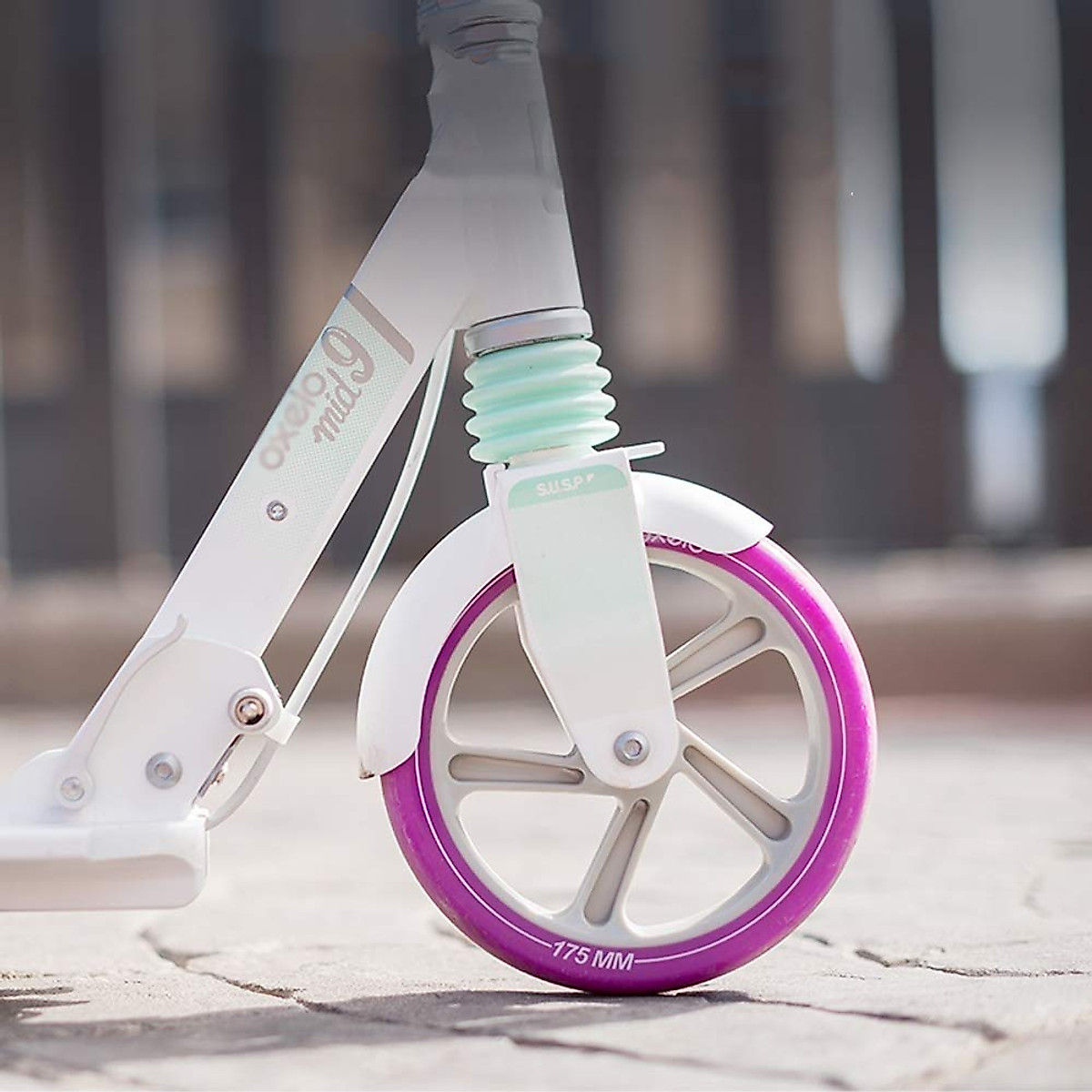 ygqtbc Adult Scooter 2019 Upgraded Kick Scooter Height-Adjustable Foldable Dual Suspension Rear Fender Brake Lightweight Aluminium Alloy Commuter 220lb Max Load Big Wheels Scooter for Adults Teens Kid