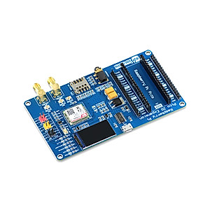 sb components Raspberry Pi Pico with Pico 2G Expansion Quad-Band GSM/GPRS/GNSS Expansion for Raspberry Pi Pico, Adds Cellular and GPS Support to The Pico