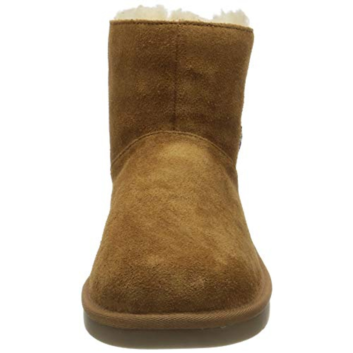 Koolaburra by UGG Unisex-Child Koola Star Mini Fashion Boot, Chestnut, 1 Little Kid