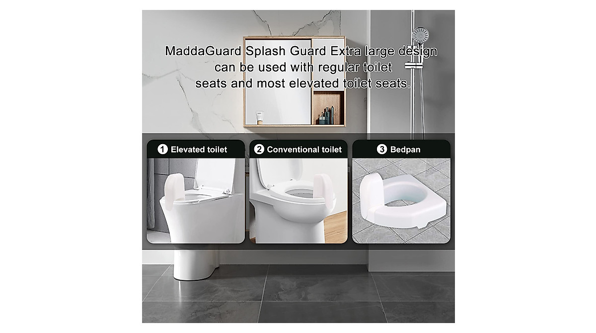Rugam Splash Guard Toilet Seat: Perfect for Home Use
