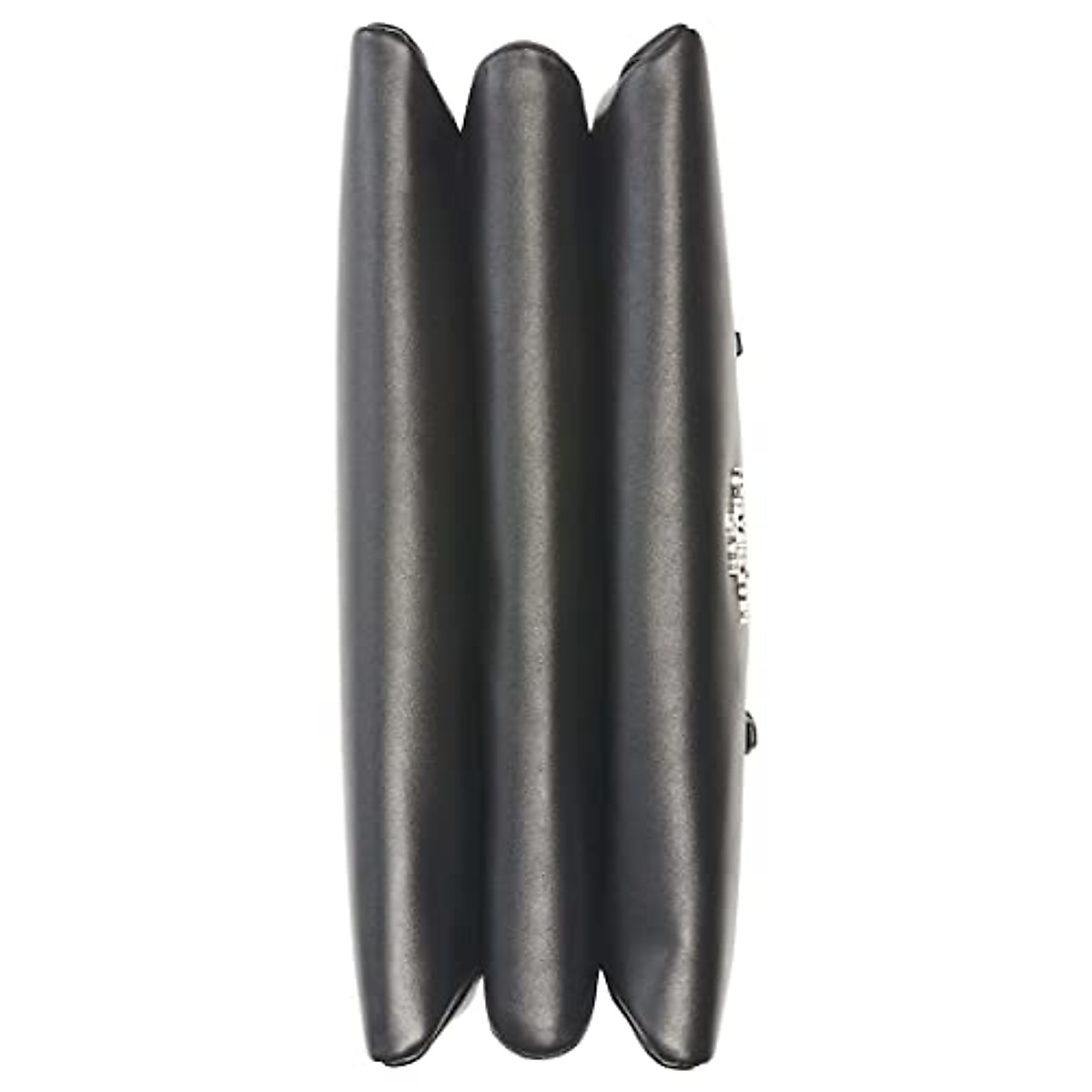 Calvin Klein Penny Triple Compartment Tote, Black/Silver,One Size