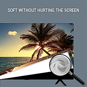32-80Inch LCD TV Cover, Bright Colorful Dust Proof TV Screen Protector Indoor Bedroom Living Room Decoration Dust Cover/TV Cover / 40inch