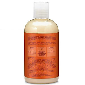 Shea Moisture Kids Shampoo - Extra-Nourishing Shea Butter, Mango & Carrot Hair Detangler with Orange Blossom Extract, Sulfate-Free Shampoo for Kids, 8 Oz (Pack of 2)
