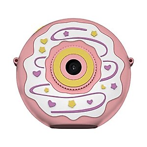 QSYY Children's Digital Camera, Front and Rear Dual Cameras, 40 Million Pixels, MP3 Playback Function, 2.4-Inch Display, with 32G Memory Card, Gifts for Boys and Girls