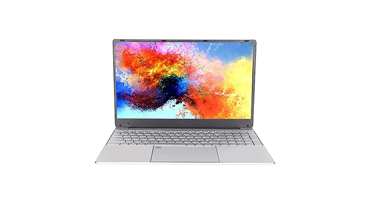 Gaeirt 15.6in Laptop with IPS HD Screen & 128GB SSD | Lightweight & Fast