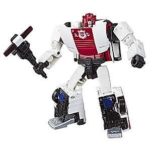 Transformers Toys Generations War for Cybertron Deluxe WFC-S35 Red Alert Action Figure - Siege Chapter - Adults and Kids Ages 8 and Up, 5.5-inch