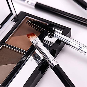 6 pcs Duo Eyebrow Brush,Eyelash Brush Mascara Wands Spoolie Brushes for Eyelash Extension Lash applicator Eyebrow