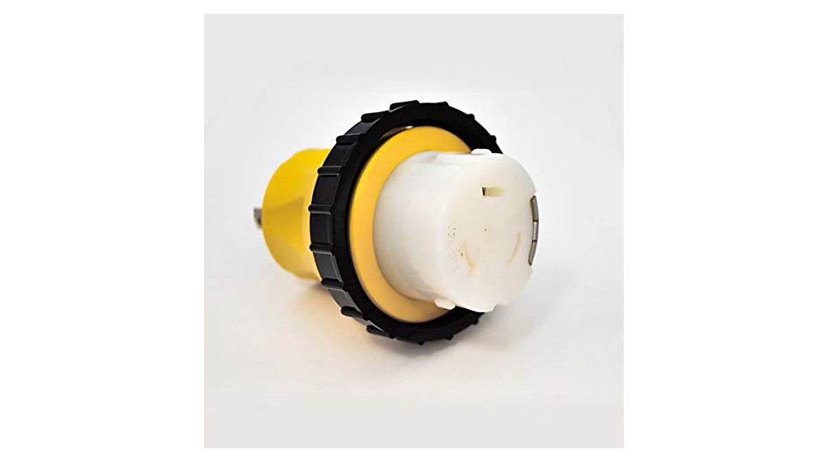 APEXSPORTS RV Generator Marine Power Electrical Adapter, Camper Plug Adapter, Heavy Duty 30A ...