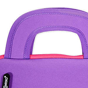 Contixo 10" Protective Sleeve Bag - Compatible with K102 & K103 Kids Tablets, Shockproof & Water-Resistant Carrying Case (Purple)