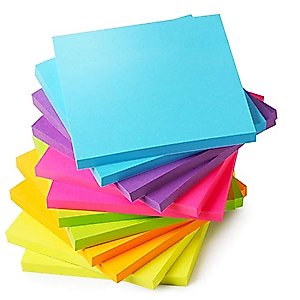 Mr. Pen- Sticky Notes, Sticky Notes 3x3, 12 Pads, Colored Sticky Notes, Sticky Notes, Sticky Note Pads, Stick Notes, Sticky Pad, Colorful Sticky Notes Pack, 3x3 Sticky Notes