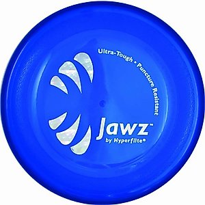 Hyperflite Jawz Dog Flying Disc - World's Toughest Training Dog Toy. Best Competition Flying Disc Toy for Pets, Puncture Resistant - 8.75 Inch
