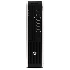 HP Elite 8200 Ultra Small Space Saving PC Desktop Computer, Intel Quad Core i7, 8GB RAM, 500GB HDD, Windows 10 Pro, New 16GB Flash Drive, Wireless Keyboard & Mouse, DVD, WiFi (Renewed)