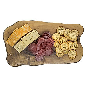 American Metalcraft OWM17 Mel Platter, Organic Olive Wood