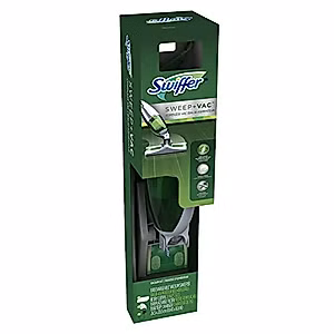 Swiffer Sweep + Vac Bagless Stick Vacuum and Floor Cleaner 4 amps Standard Green