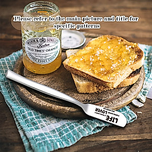 The Only Thing Better Than Butter Is More Butter Funny Butter Knife, Engraved Stainless Steel Peanut Butter Spreader Cream Cheese Knives, Novelty Anniversary Christmas Gifts for Bread Toast Lover