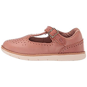 Stride Rite Girls SRT Nell Mary Jane Flat, Sierra, 7 Toddler