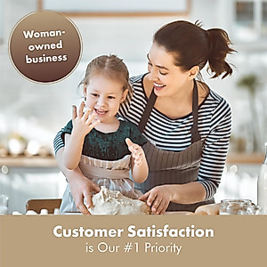 Arthausen White Ceramic Storage Jar Canister for Flour - Airtight Bamboo Lid w/Silicone Seal, Spoon - Modern Abstract Art Design for Kitchen Counter or Bathroom - 4 cup / 1080mL