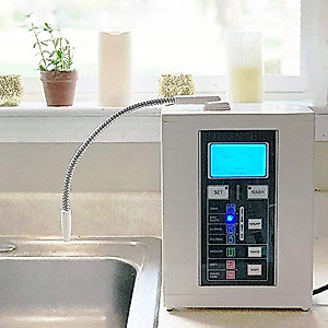 Aqua Ionizer Deluxe 7.0 | Water Ionizer | Alkaline Water Filtration System | Produces pH 4.5-11.0 | Up to -800mV ORP | 4000 Liters Per Filter | 7 Water Settings