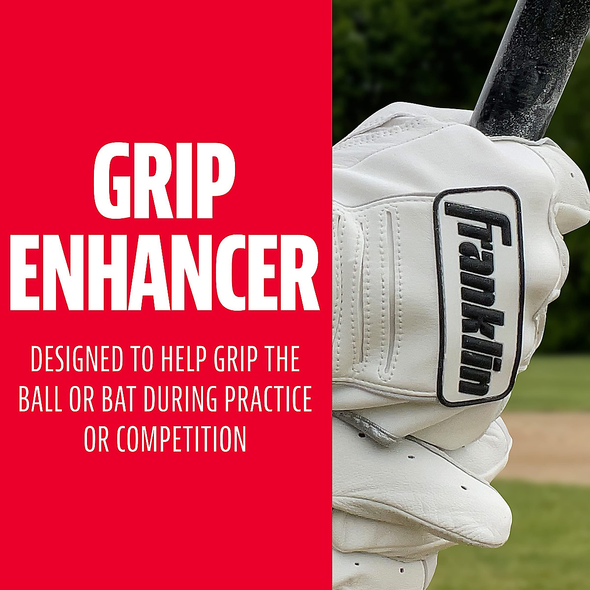 Franklin Sports MLB Gator Grip Rosin Bag - Multi Sport + Baseball + Softball - Absorbs Moisture White