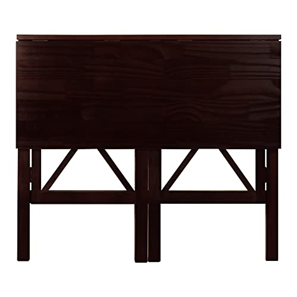 Casual Home Montego Folding Desk with Pull-Out Tray-Espresso