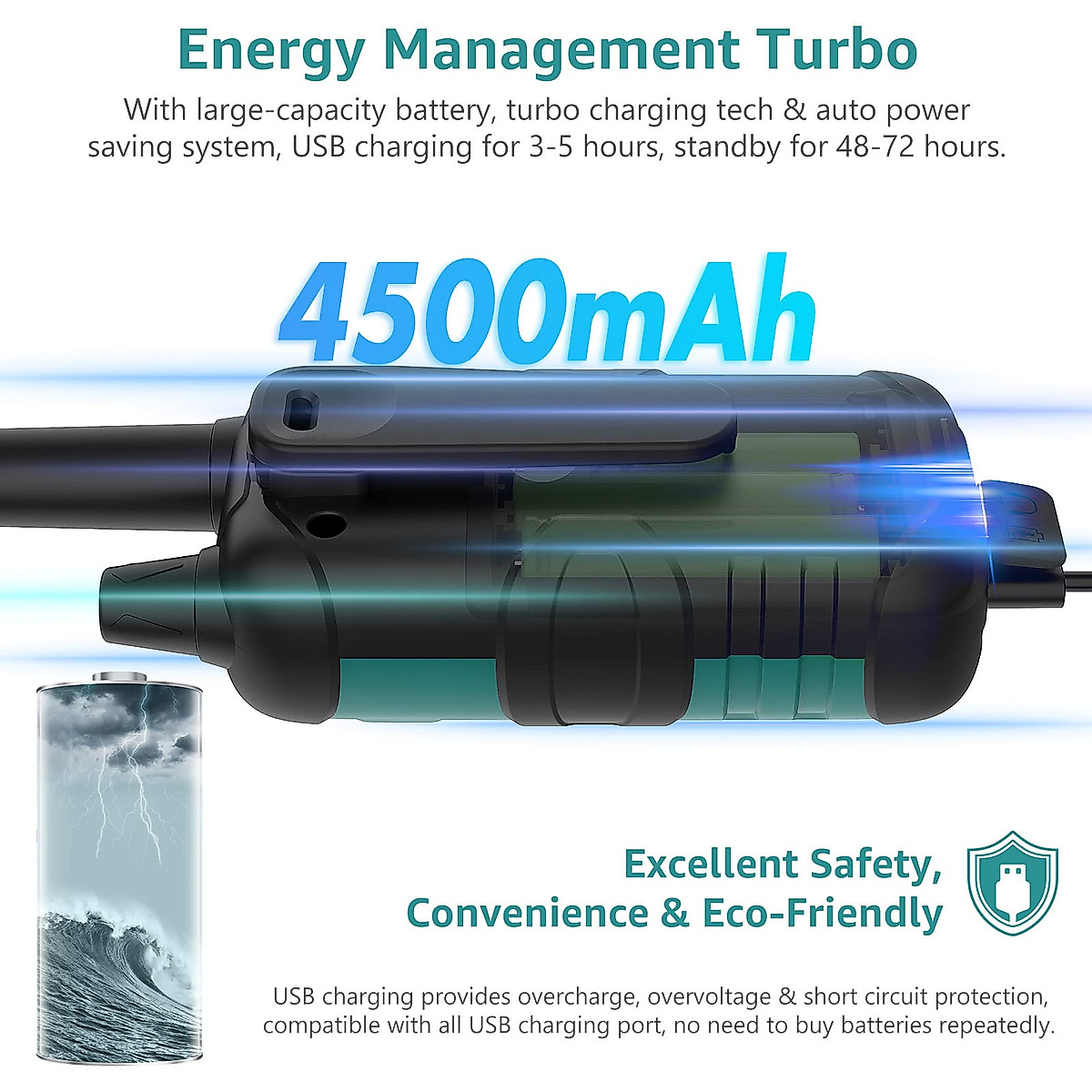 Topsung Walkie Talkies 6 Pack Rechargeable Walkie-Talkies for Adults Long Range Distance FRS 2 Way Radios Walkie Talkies Work Hunting Walkie Talkies with Headsets NOAA 2xUSB Charger 6x4500mAh Battery