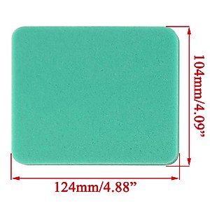 JS26 Air Filter for John Deere JS20 JS25 JS28 JS30 JA60 JA65 JS38 JM26 JM36 JS60 JS61 14OZ 14SZ 6.75HP 21" Lawn Mower (Pack of two)