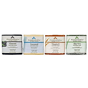 Clearly Natural Glycerine Bar Soap, Aloe Vera, 12 oz, 3 Count