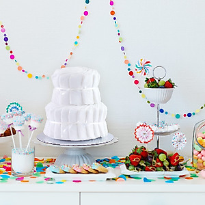 Decorate it Yourself 2 Tier Plain Diaper Cake White