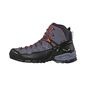 Salewa Men's MS ALP Trainer MID GTX Trekking & Hiking Boots, Ombre Blue Fluo Orange, 10.5