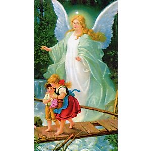 Prayer to Your Guardian Angel N holy card - laminated - Pack of 25