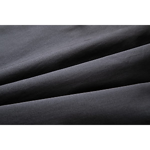 AIFARLD Men's Cargo Pants with Pockets Cotton Hiking Sweatpants Casual Athletic Jogger Sports Outdoor Trousers Relaxed Fit Grey