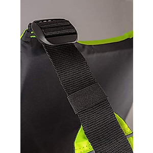 Old Town Canoes & Kayaks Riverstream Unisex Life Jacket (Black Hivis), Universal