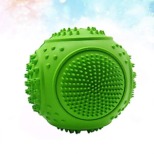 Ball Toy Molar Ball Tooth Grinding Toy Rubber Chew Toy for Pet Dog (Size L 7.5cm)