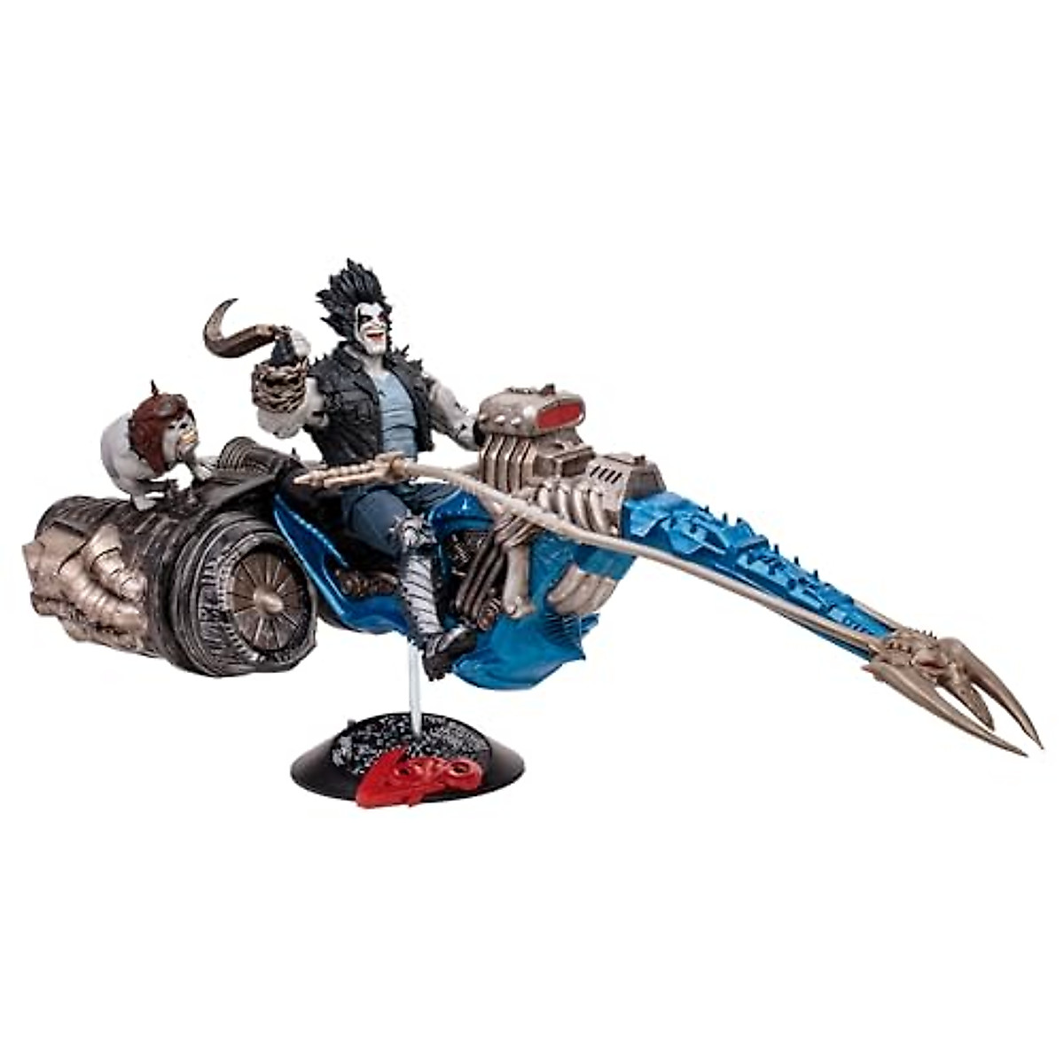 McFarlane Toys - DC Multiverse Lobo & Spacehog (Justice League of America) - 7in Scale Action Figure with Vehicle, Gold Label, Amazon Exclusive