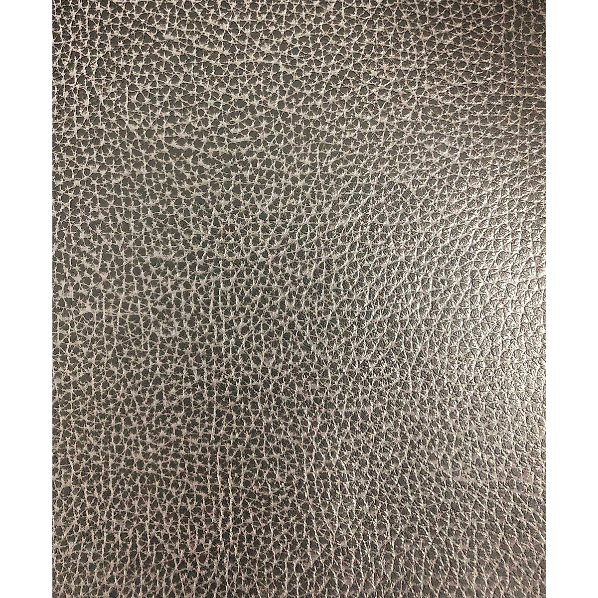 FABRICS FOREVER – Contemporary Faux Leather Collection - Dore Hard Coal Vinyl Fabric Material Faux Leather Sheets for DIY, Crafts…
