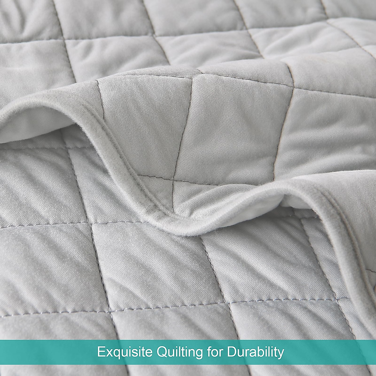 Toddler Blanket for Daycare, Baby Crib Nap Blankets Comforter, Quilted Kids Cot Bed Blanket 39"x47", Soft Throw Blanket for Kids, Lightweight Grey Swaddle Blanket Boys & Girls