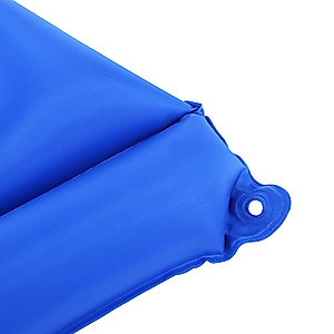 Eyourlife Inflatable Seat Cushion PVC Seat Cushion with Hand Pump Air Mattress Breathable Chair Cushion for Toilet Chair, Wheelchair (B)