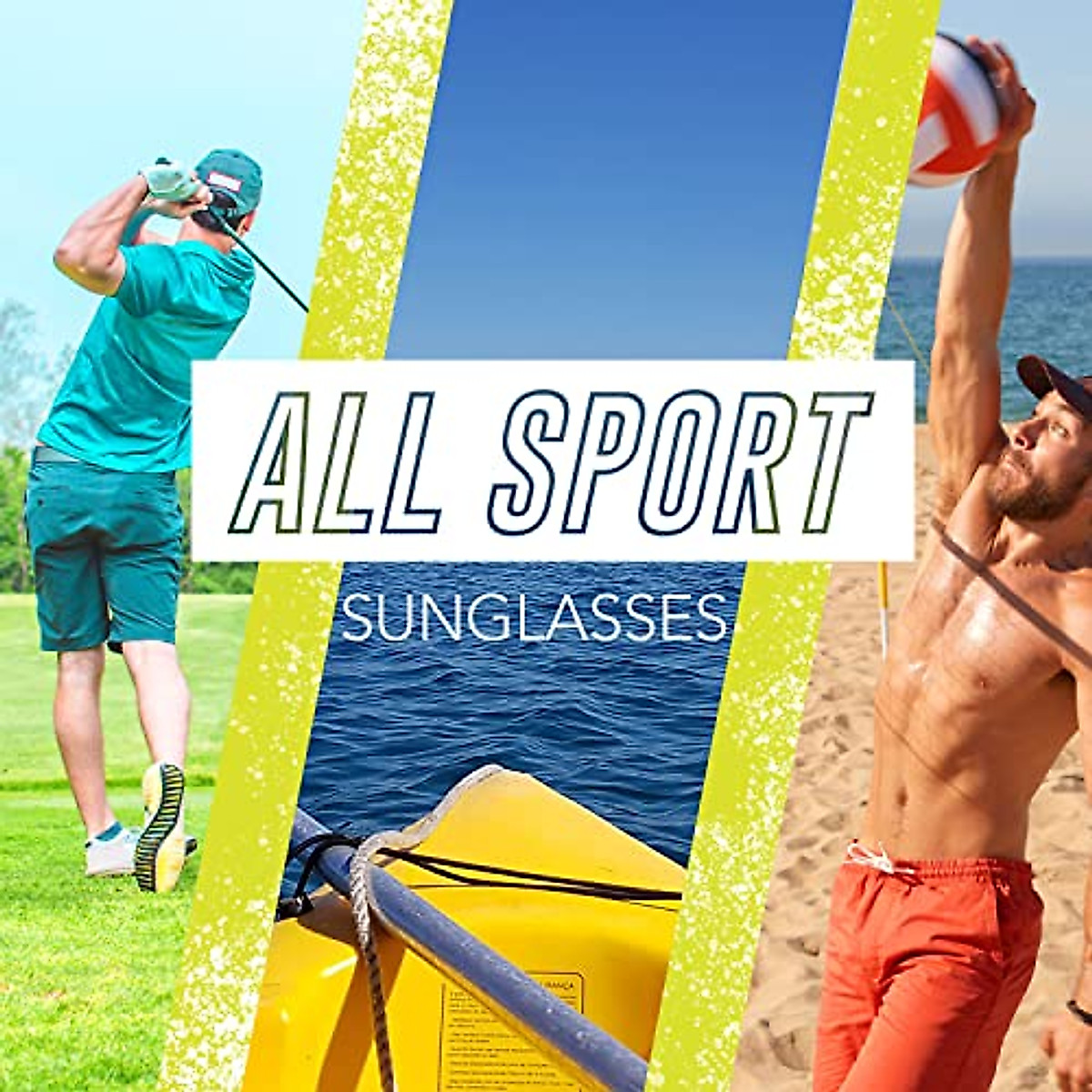 Franklin Sports Pickleball Sunglasses - All Sport UV Glasses for Tennis, Pickleball, Cycling, Rowing + More - Athletic Shades with Headband + Carry Bag, Red