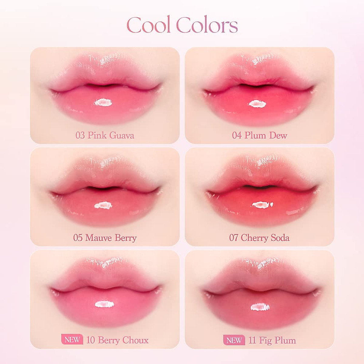 dasique Juicy Dewy Tint (09 Peach Pudding) | Long-wearing Glossy Lip Stain, Non-sticky | Vegan, Cruelty-free