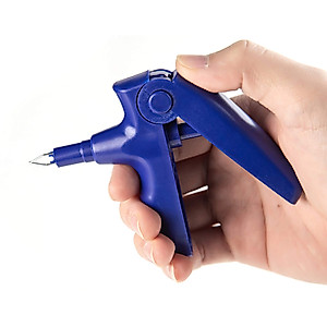 Dental Orthodontic Ligature Ties and Orthodontic Ligature Gun Tools Teeth Orthodontic Ligature Ring Rubber Bands Multi-Color(1040 Pcs/Bag)