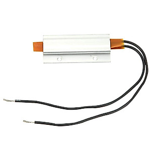 PTC Heating Element Thermostat Heater Plate 60×28×7mm Aluminum PTC Heating Plate Heater Circuit Insulation PTC Air Heater Miniature Heating(12V/60℃)