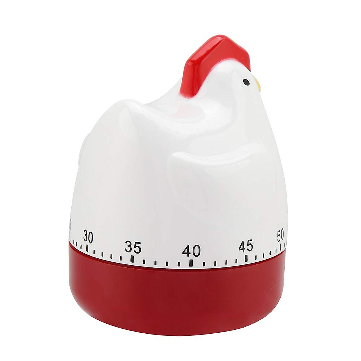 Alinory Chicken Timer, Lovely Chicken Timer Mechanical Kitchen Cooking Alarm Clock for Home Decor Timing Reminder