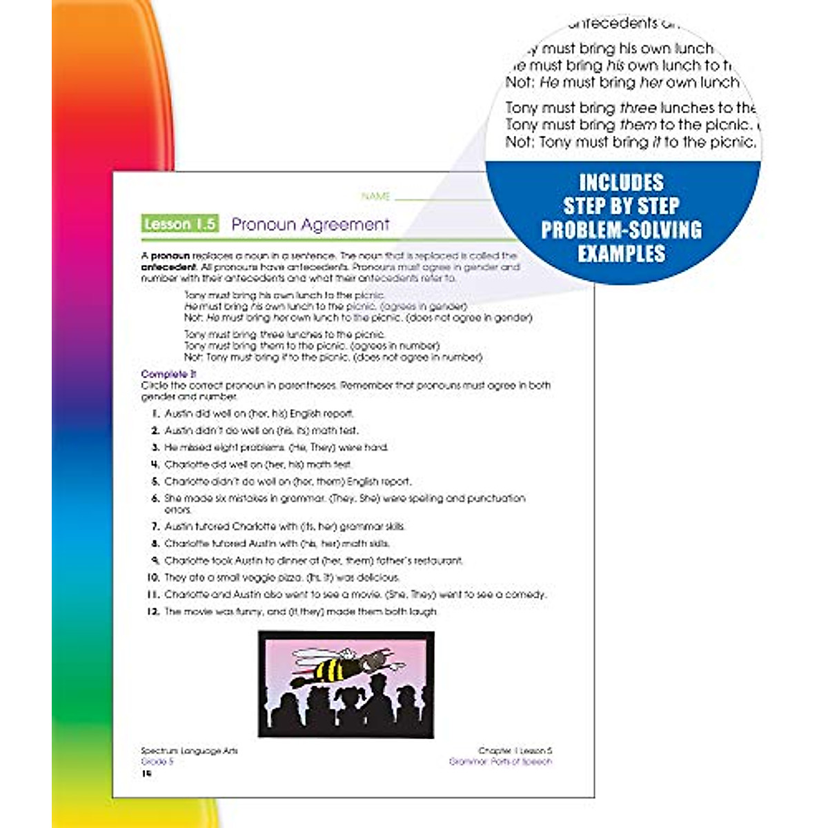 Spectrum Language Arts, Grade 5