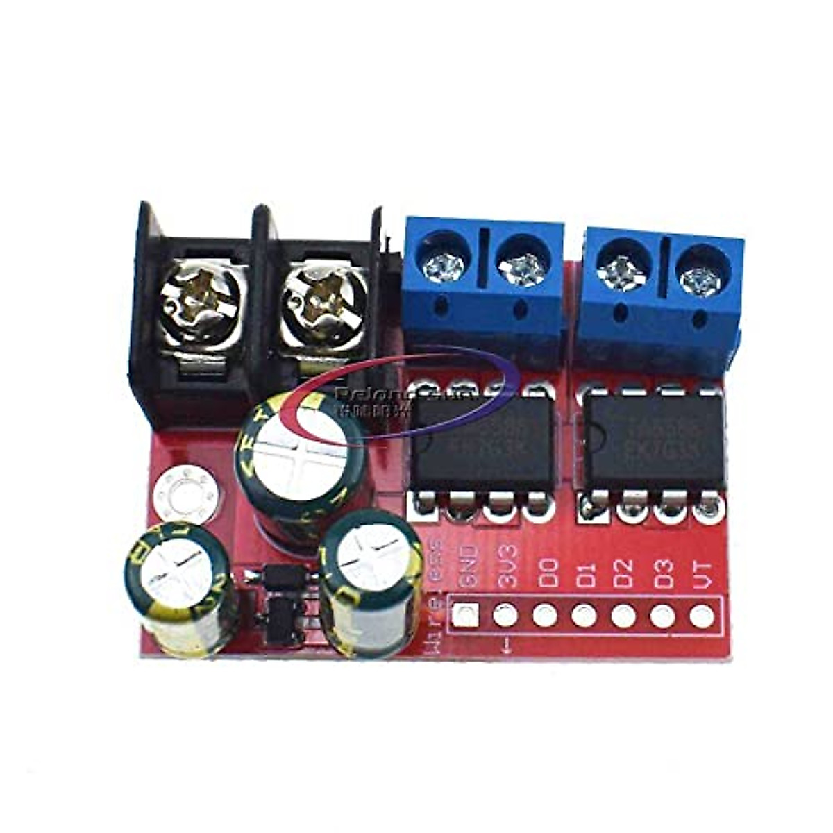 5A Motor Drive Controller Board Module Dual H Bridge DC Stepper Module Speed Regulation Double-H-Bridge Board
