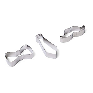 Fox Run 3678 Little Man Cookie Cutter Set of 3