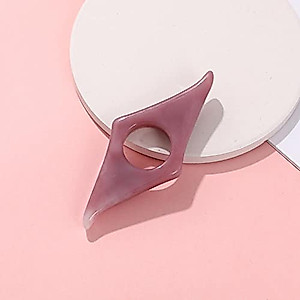 Creative Thumb Bookmark Geometric Unique Shape Gift Book Page Holder Finger Bookmark Page Spreader Gifts for Book Lover