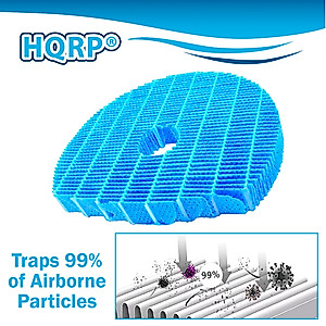 HQRP Humidifying Filter Compatible with Sharp KC850U, KC860U, KC-C70U, KC-C100U, KC-C150U Humidifier, FZC100MFU Replacement