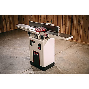 JET JJ-6HHDX, 6-Inch Long Bed Jointer, Helical Head, 1Ph 115/230V (708466DXK)